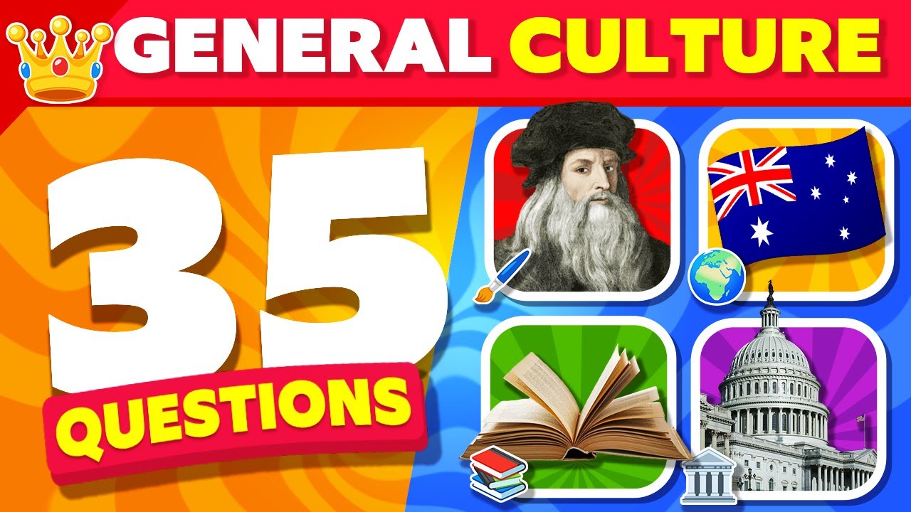 35 Culture Questions You Should Know 📚🤓 General Culture - Questions and ...