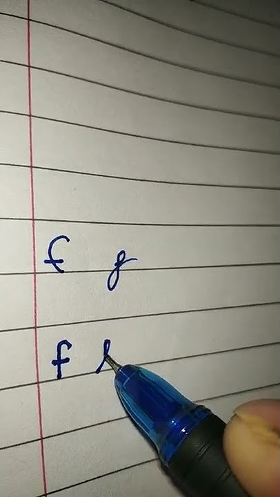Wrong and Right way to write the letter f | #shorts - YouTube