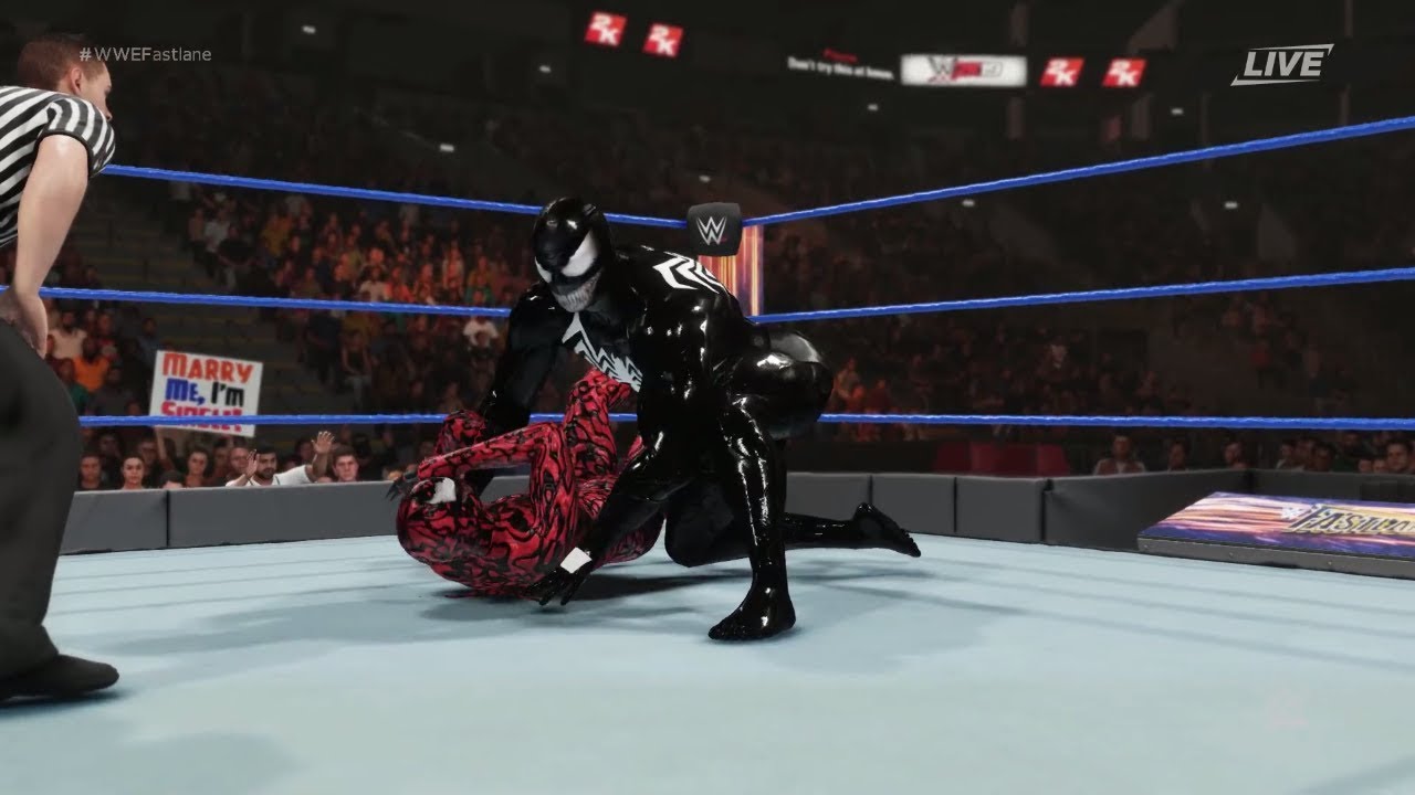 WWE 2k19 Venom vs. Carnage - YouTube