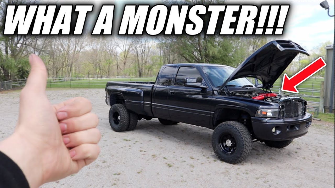 THE PUSHER COMPOUND TURBO KIT IS IN the 12V Cummins!!! - YouTube