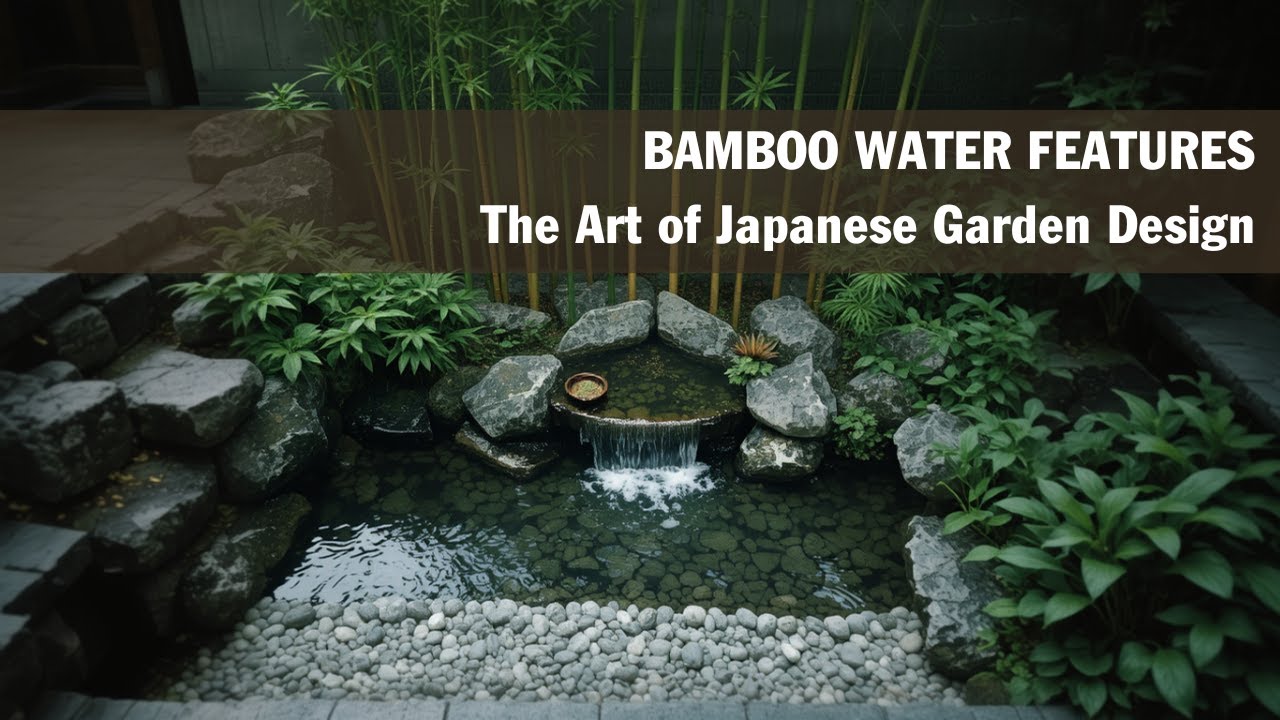 Minimalist Japanese Garden Design | Discover the Art of Bamboo Water ...