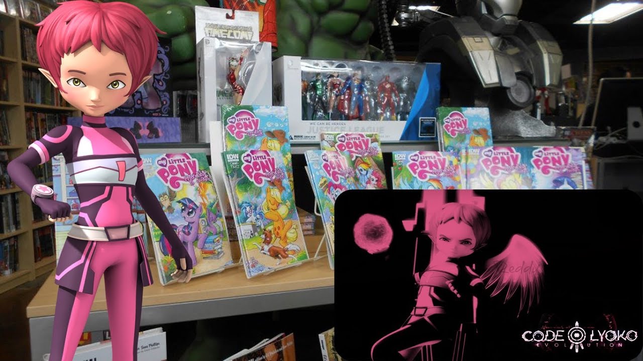 My Little Pony Comic Autographs And Code Lyoko Season 5 - YouTube