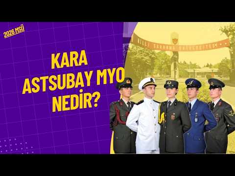 2026 MSÜ Kara Astsubay Meslek Yüksekokulu Nedir? Kimler Okuyabilir?