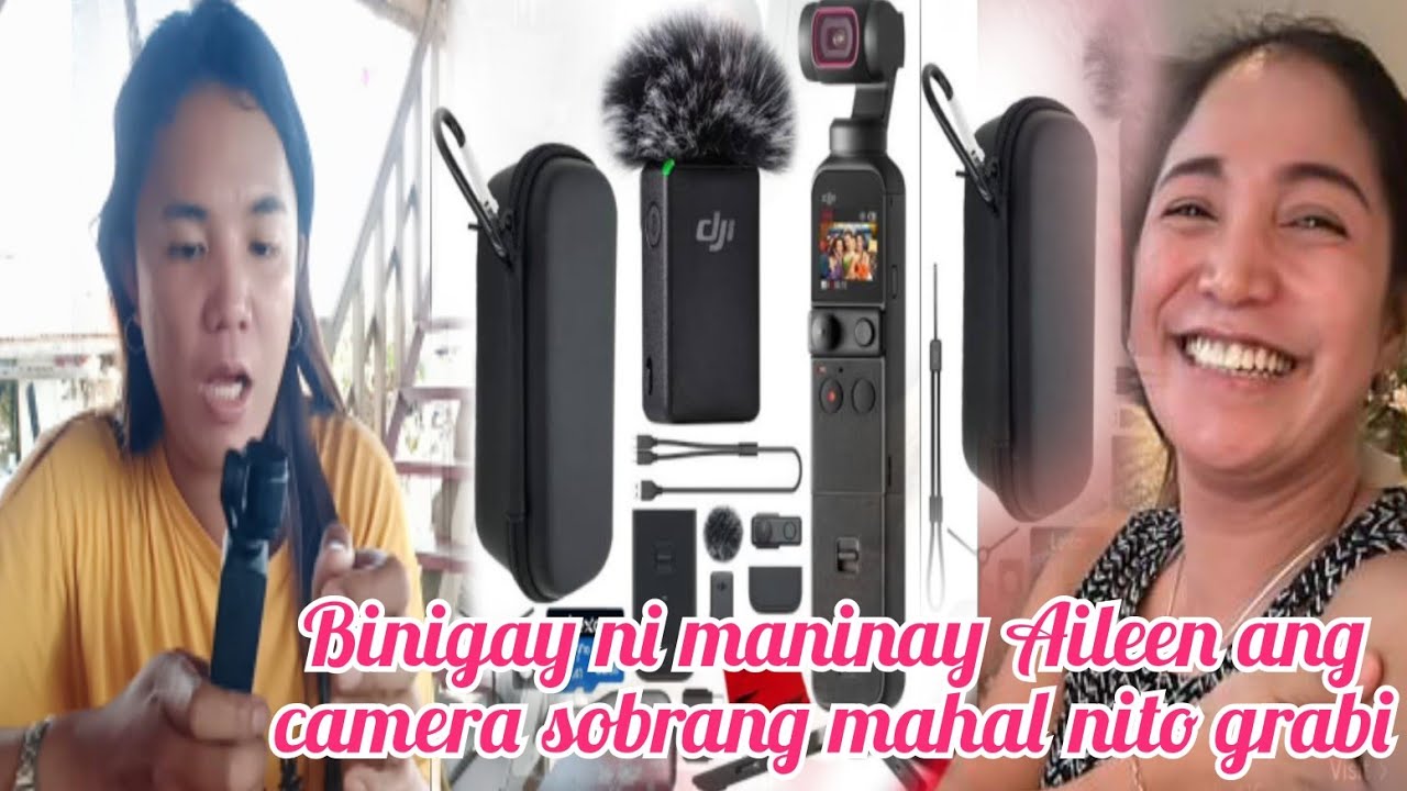 BINIGAY NI MANINAY AILEEN ANG CAMERA SOBRANG MAHAL NITO SUPER GANDA ...