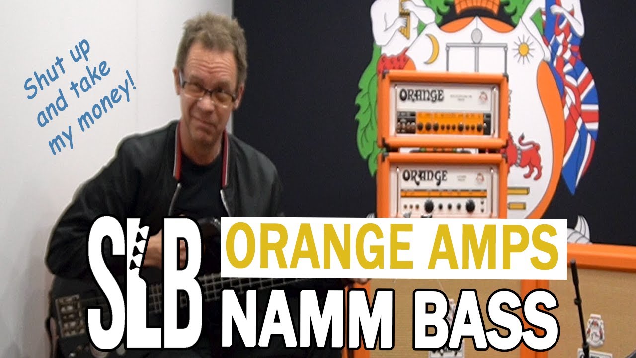 Orange Amps Bass Butler debut at NAMM 2020 || Morgan Nicholls of Muse ...