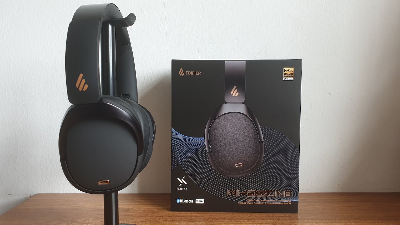 Edifier WH950NB Hi-Res ANC Headphones - Review & Unboxing - YouTube