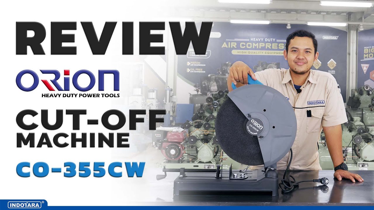 REVIEW ORION CUT-OFF MACHINE CO-355CW - YouTube