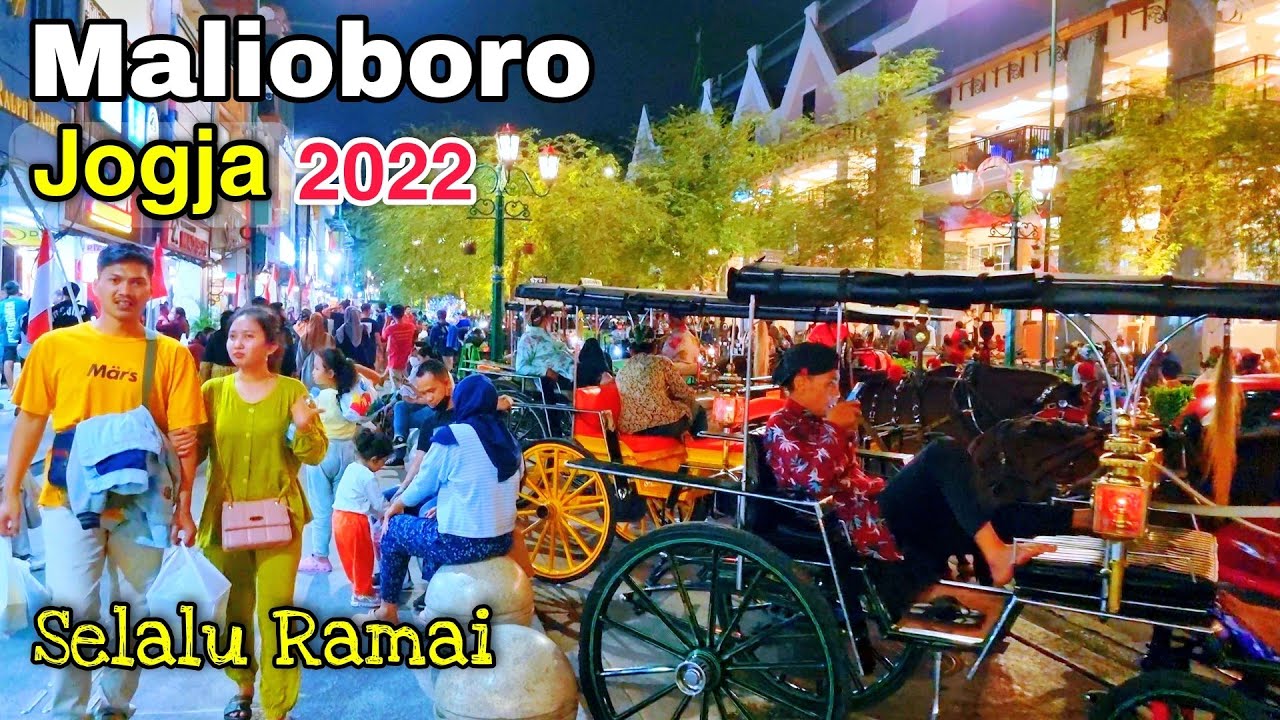 Malioboro Yogyakarta Di Malam Hari | Wisata Jogja | Update Terbaru 2022 ...