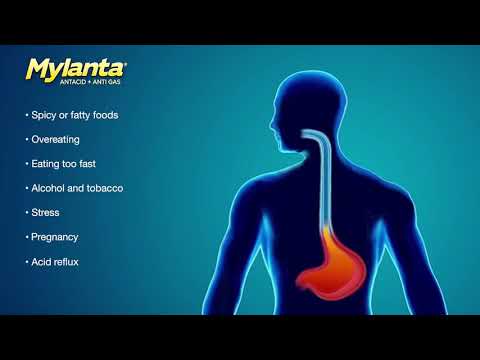 How It Works – The Mylanta Liquid Antacid Difference