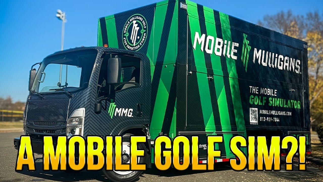 INCREDIBLE Mobile Golf Simulator! | Pro Fan Talk - YouTube