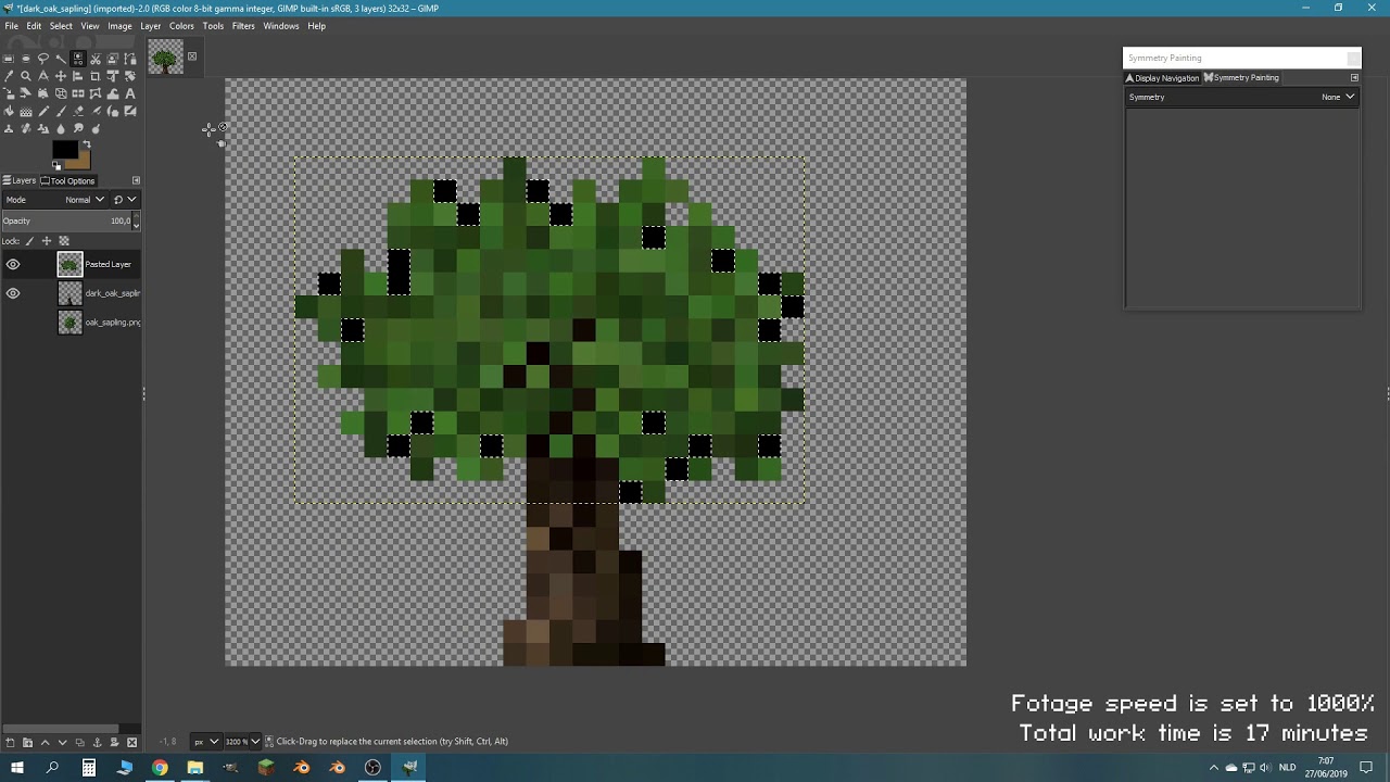 Epic adventures dark oak Sapling texture Minecraft texture - YouTube