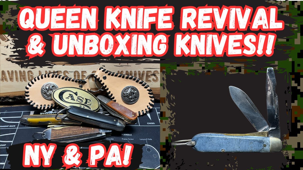 Rare Queen Knife Revival & New York/Pennsylvania Knife Unboxing! - YouTube
