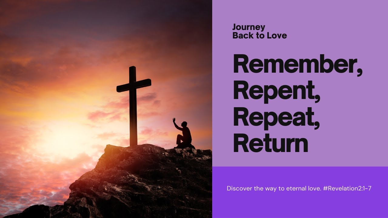 Remember, Repent, Repeat, Return: A Journey Back to God's Love ...