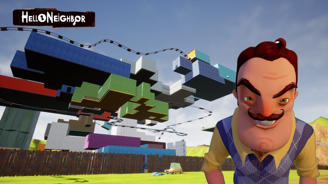 ЭТО СЛИШКОМ ЖЁСТКО! Giant House Story (HELLO NEIGHBOR MOD KIT) - YouTube
