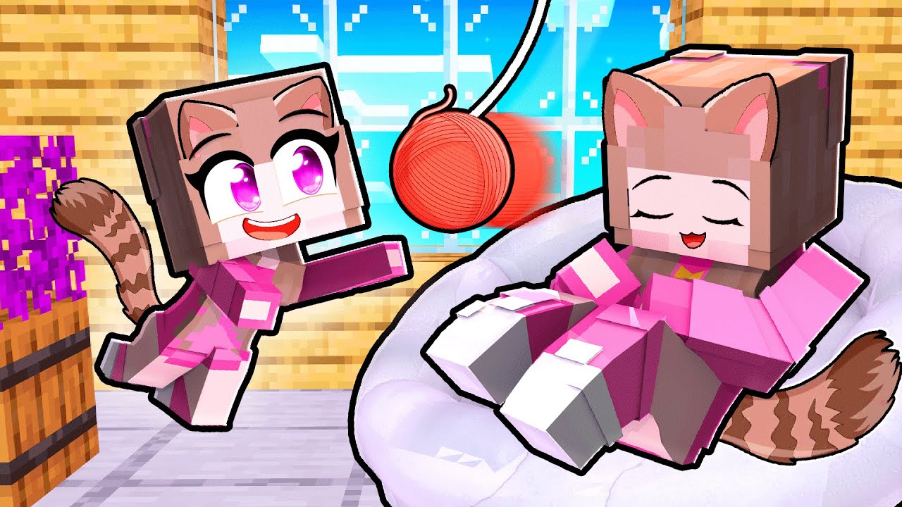 CRESCENDO como UMA GATA no MINECRAFT! - YouTube