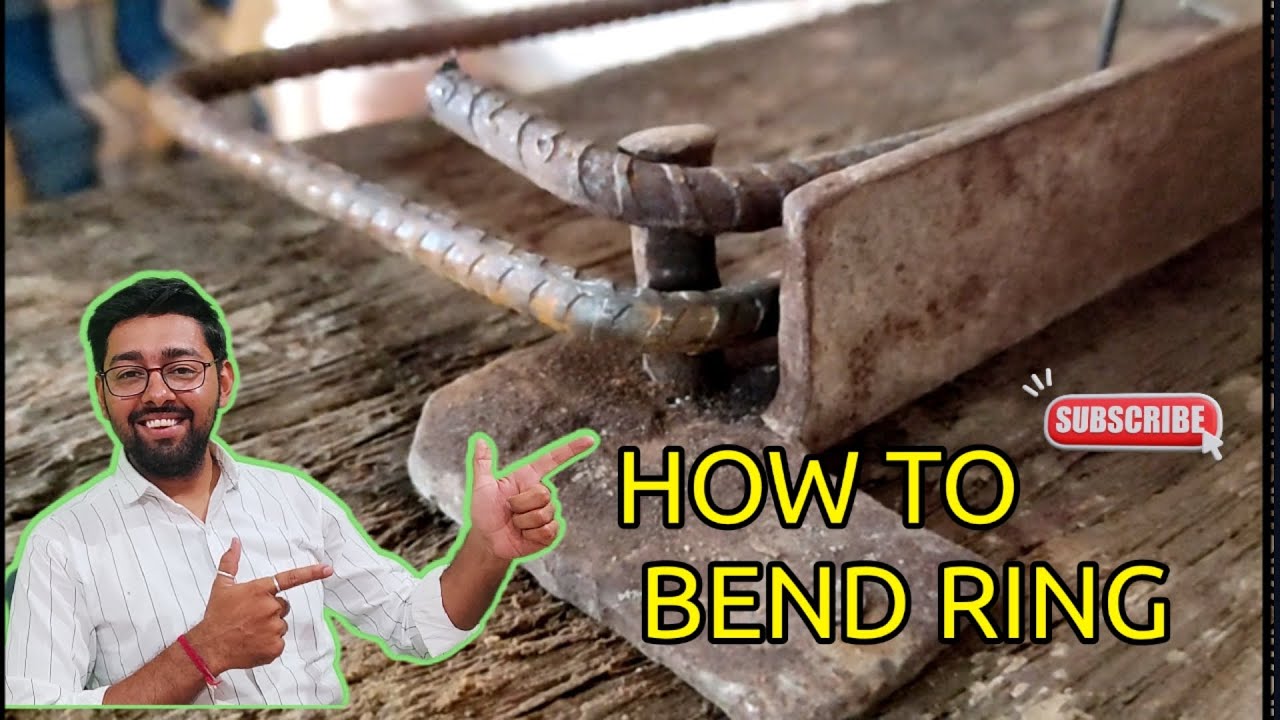 HOW TO BEND RING FOR COLUMN | BENDING RING FOR COLUMN | RING BENDING ...