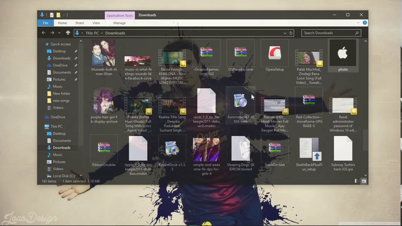 Transparent your PC in 5 mins For every windows 10/8/7 - YouTube