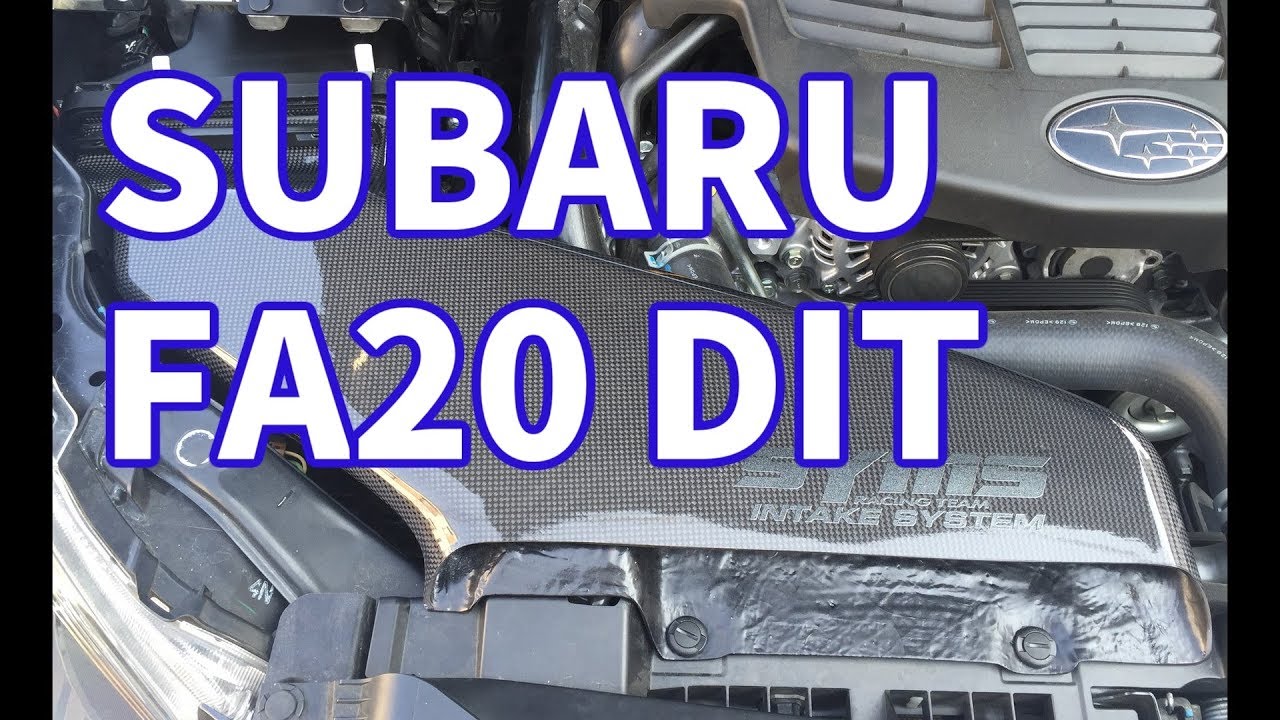 【音量注意】SUBARU FA20 DIT シムスエアインダクション - YouTube