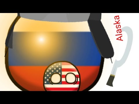 Rusia recupera Alaska|coutryballs ep2 - YouTube
