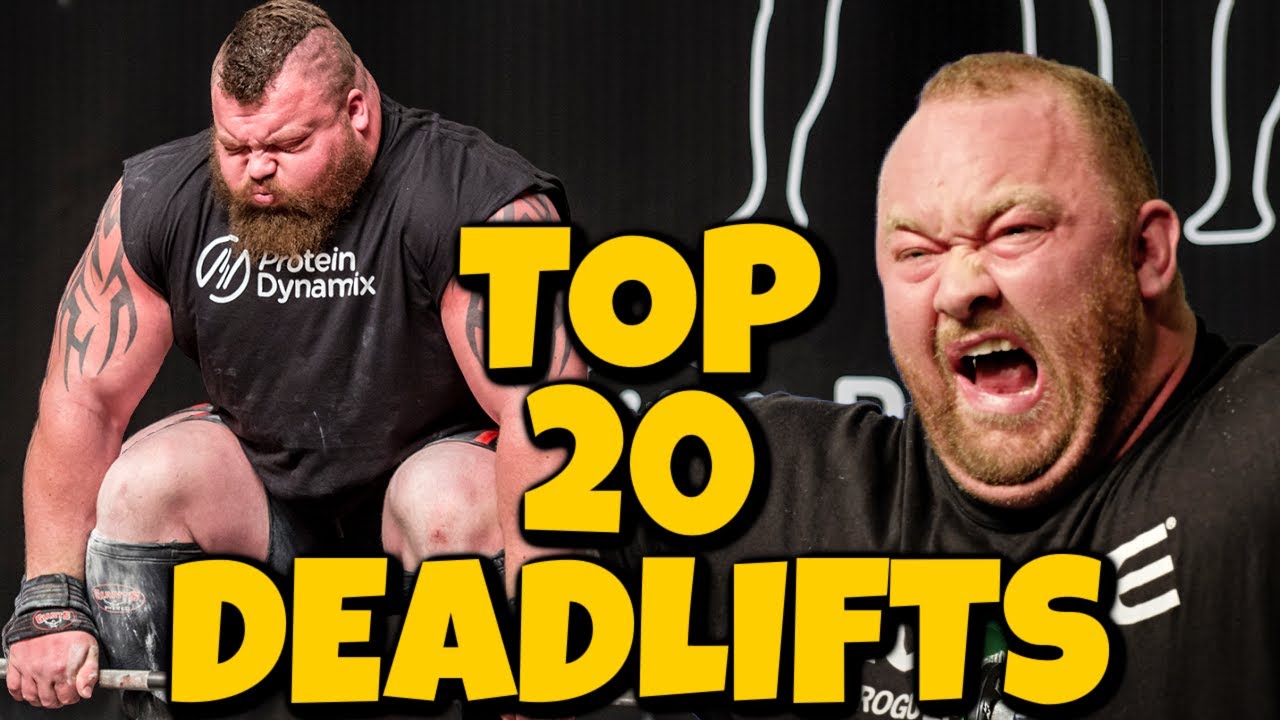 Top 20 HEAVIEST Strongman Deadlifts Ever - YouTube