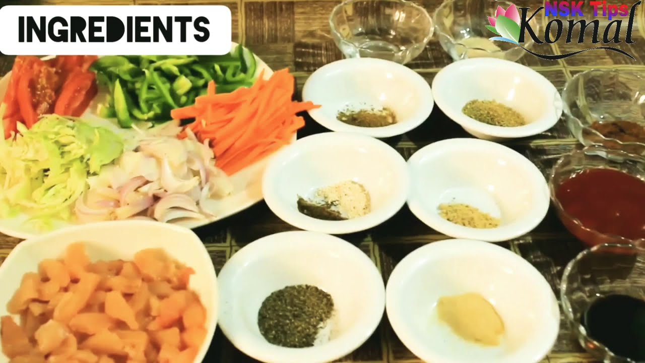 Chicken Cheese Sandwich Veg Recipe || Komal Nsk Tips || - YouTube