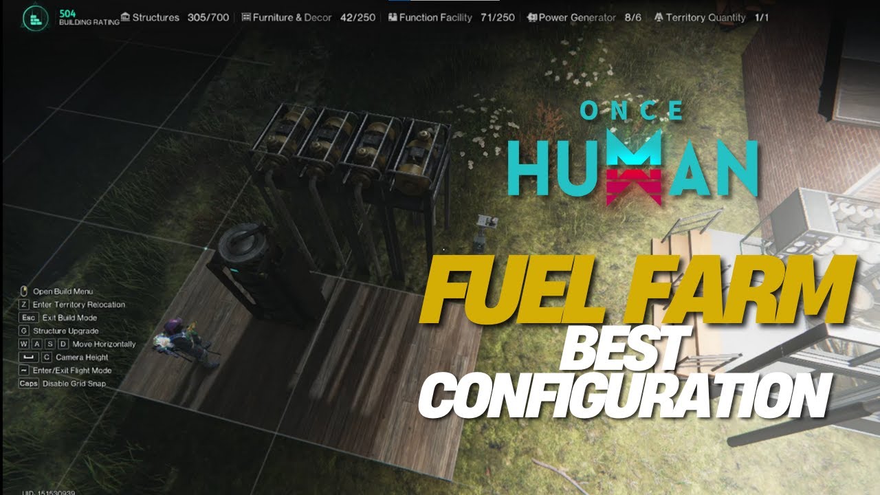 Once Human: Best Setup for Fuel Farm - YouTube