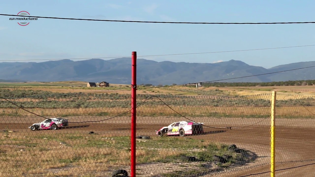 Wild Bill's Raceway IMCA Sport Mod Heat Race 7/12/19 - YouTube