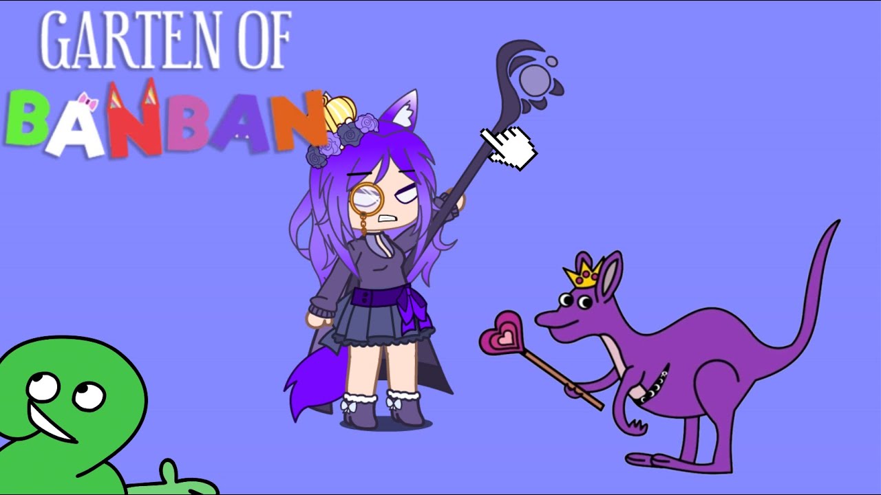 Making Garten Of BanBan in Gacha Club 2 (Queen Bouncelia) - YouTube