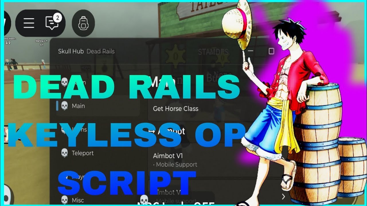 BEST DEAD RAILS KEYLESS ROBLOX SCRIPT | AUTO FARM BONDS & WIN|AUTO KILL ...
