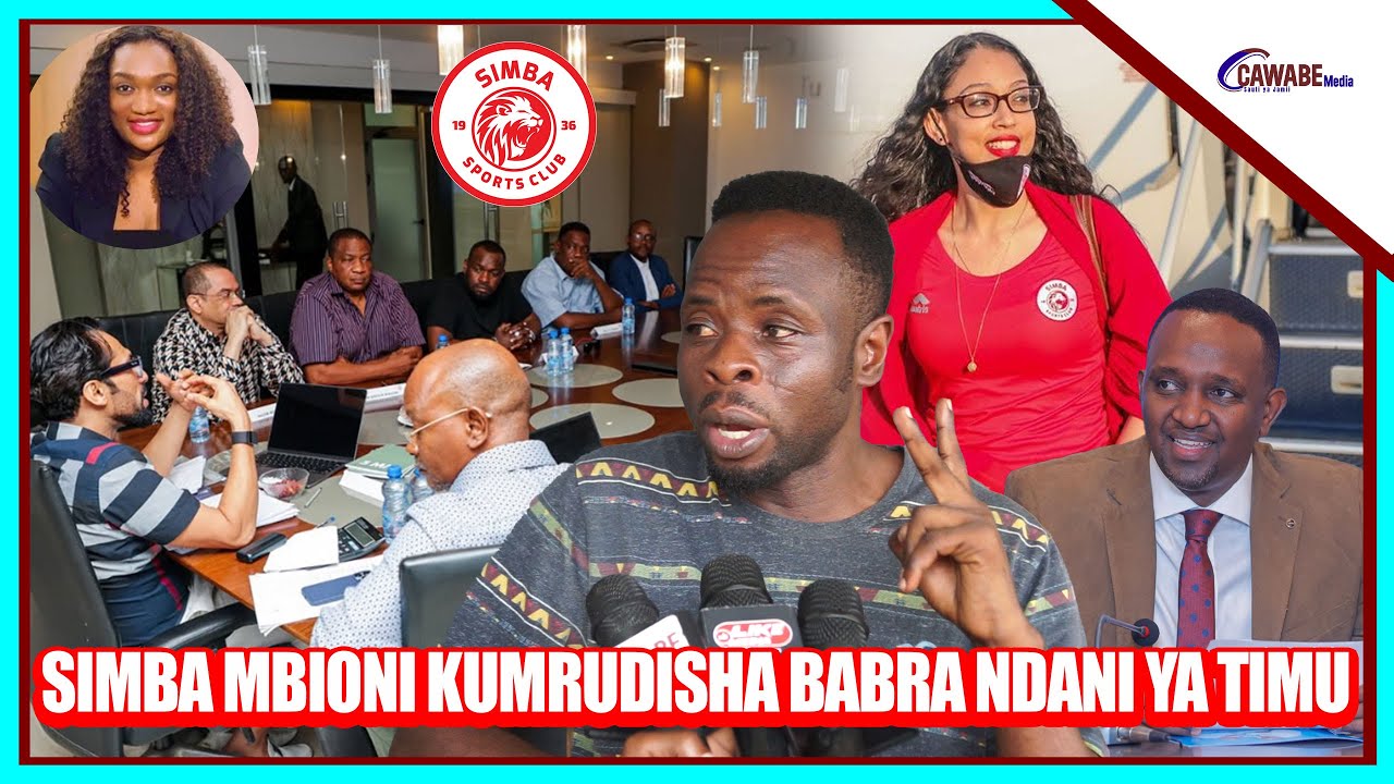 LUGANO ATOBOA SIRI YANAYO ENDELEA SIMBA KIKAO KIZITO CHAITISHWA NA ...