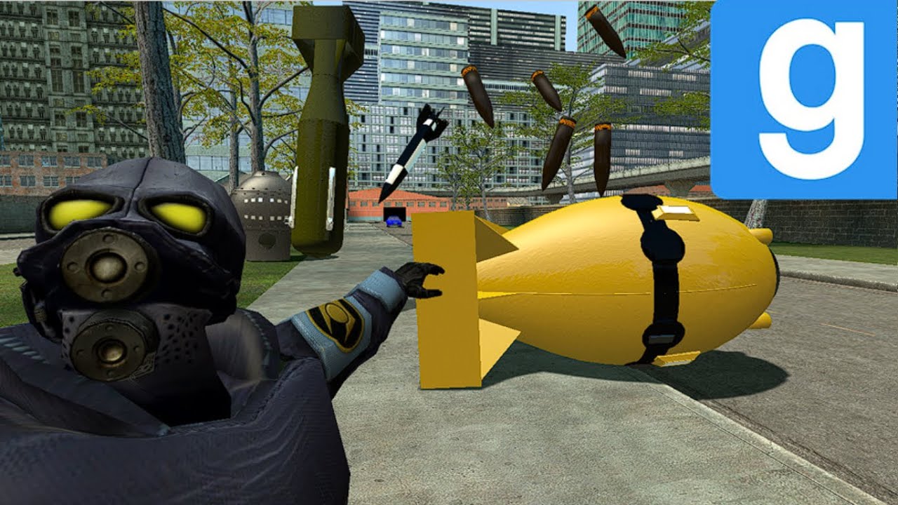 Probando Bombas Nucleares en Garry´s Mod😎💀💣 | TheJDgamer #funny #gmod # ...