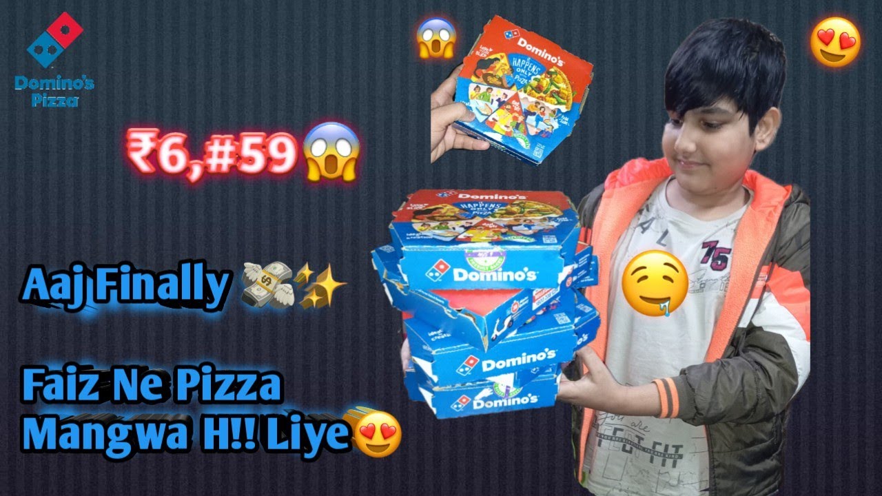 Finally Aaj Faiz Ne Pizza Magwa Hii Liye 😍 | Aaj hhui Pizza Party 🥳 ...
