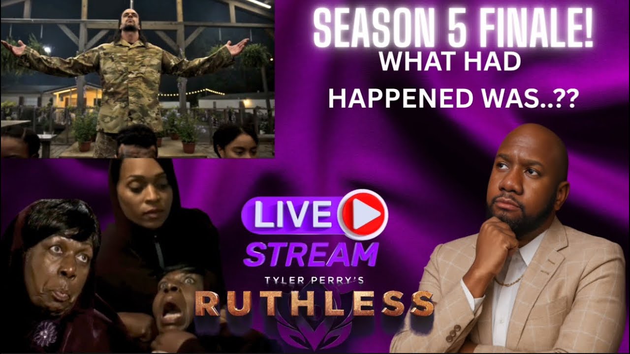 LIVE: Tyler Perry’s Ruthless Season 5 Finale Episode 18 First Reaction ...