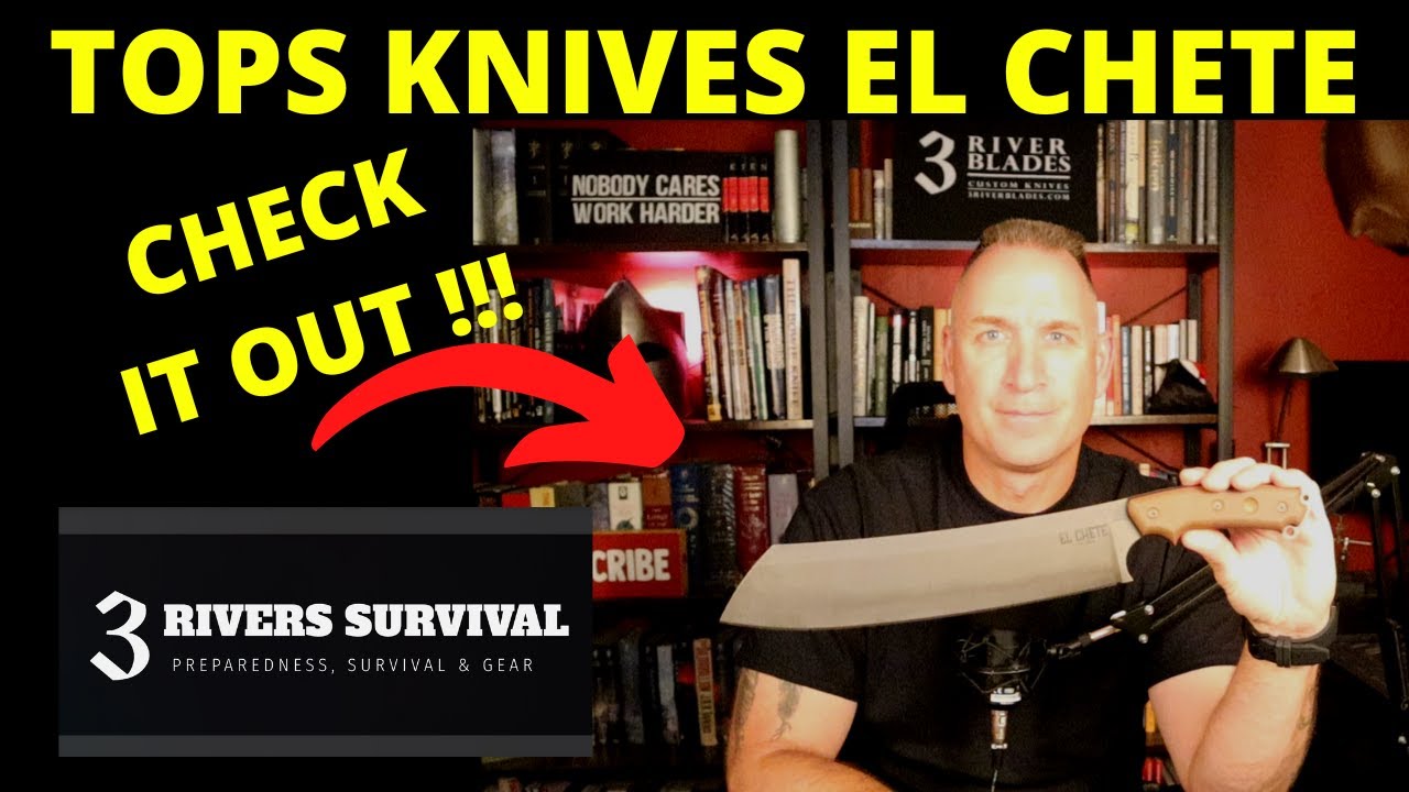 TOPS KNIVES El Chete Machete Review - YouTube