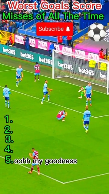 worst Goals Score Misses of all the time #football #soccer # ...