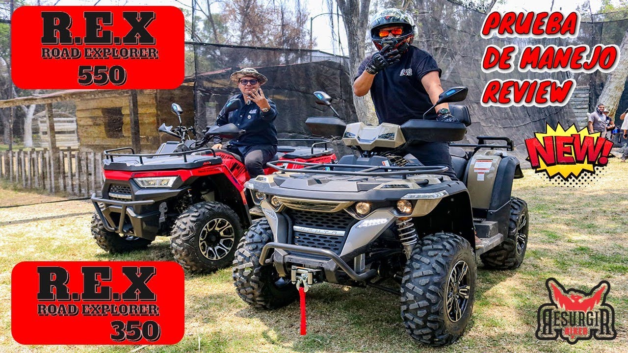 Lanzamiento Cuatrimotos 4 x 4 Vento - Rex 550 y Rex 350 NUEVAS - YouTube