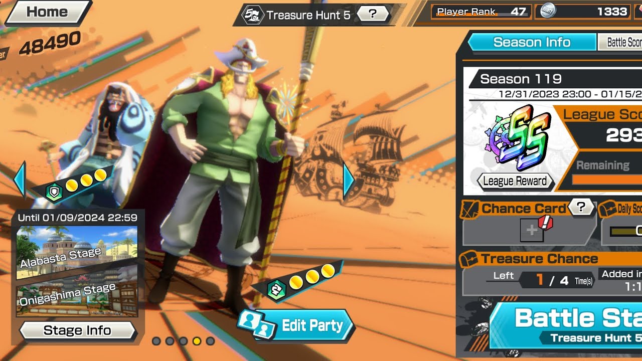 Shirohige and Trebol gameplay / One piece bounty rush / Rango SS - YouTube