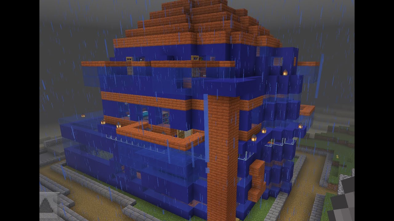 1st Minecraft house tour (recording progress) - YouTube