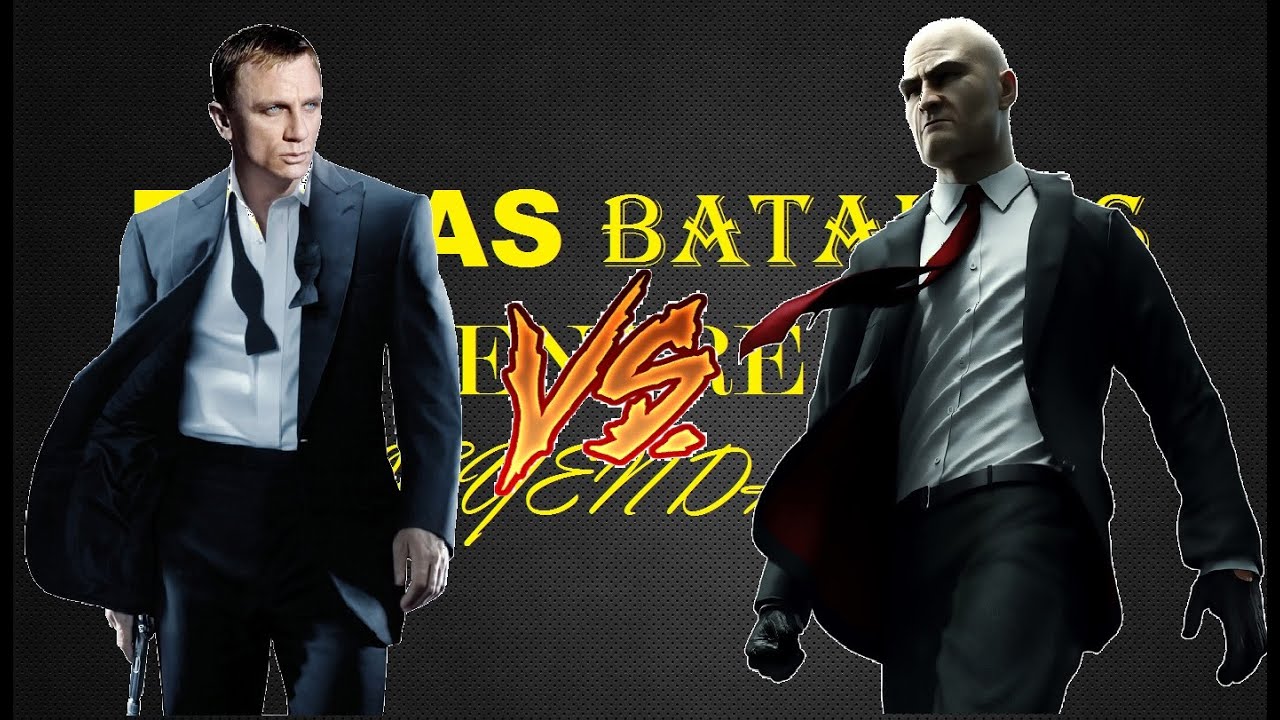 HITMAN VS JAMES BOND EPICAS BATALLAS ENTRE LEYENDAS // ANTHRAX ft. Adri ...