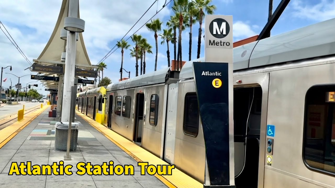 Atlantic Station Tour - Los Angeles Metro - YouTube