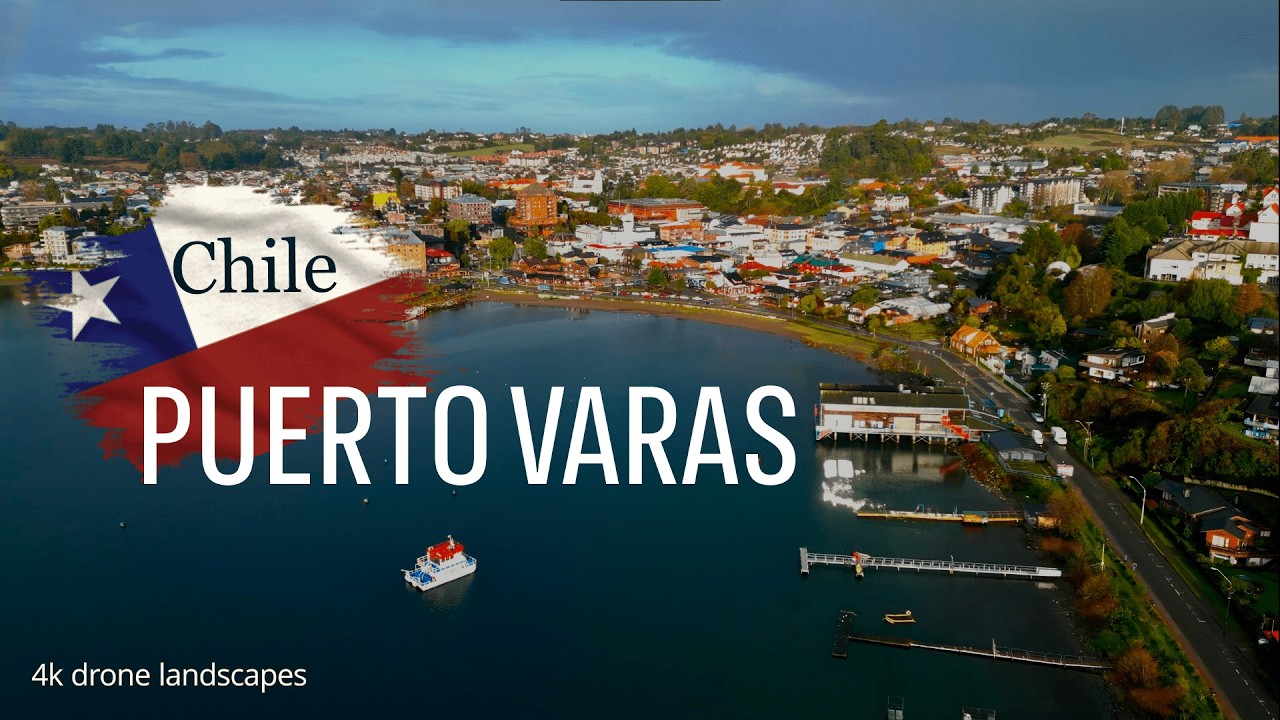 Puerto Varas desde un dron (4K cinematic footage, 2024) - YouTube