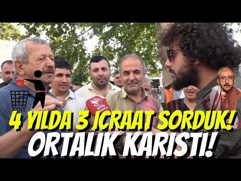4 YIL 3 İCRAAT SORDUK ORTALIK KARIŞTI! VATANDAŞLAR TEŞEKKÜR ETMİYOR! Sokak Röportajları…