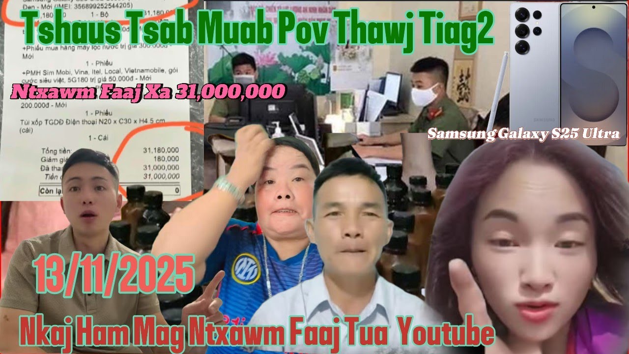 TsovRog Kub 13/11 Nkauj Ntxawm Faaj Tua Nkaj Ham Tus YouTube , Tshaus ...