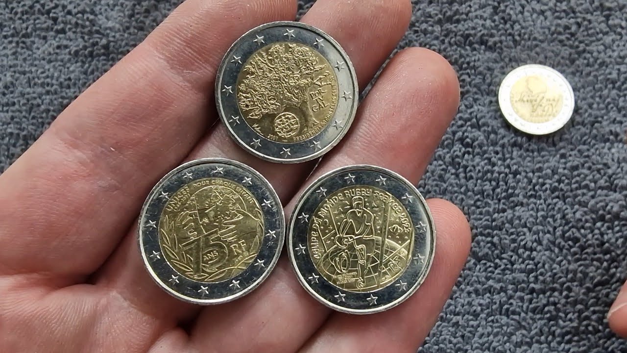 2 euro coin hunt. Rare, collectable coins. - YouTube