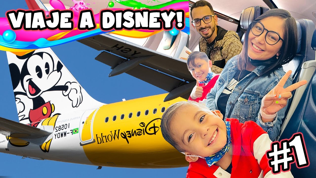 NUEVO VIAJE A DISNEY | Primer Viaje de Dylan a Disney | Family Juega ...