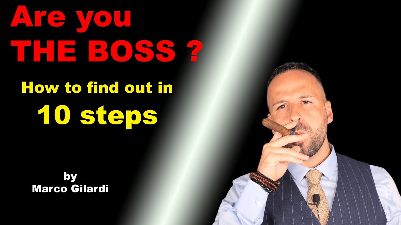 Marco Gilardi Video#13 Are you The Boss - YouTube