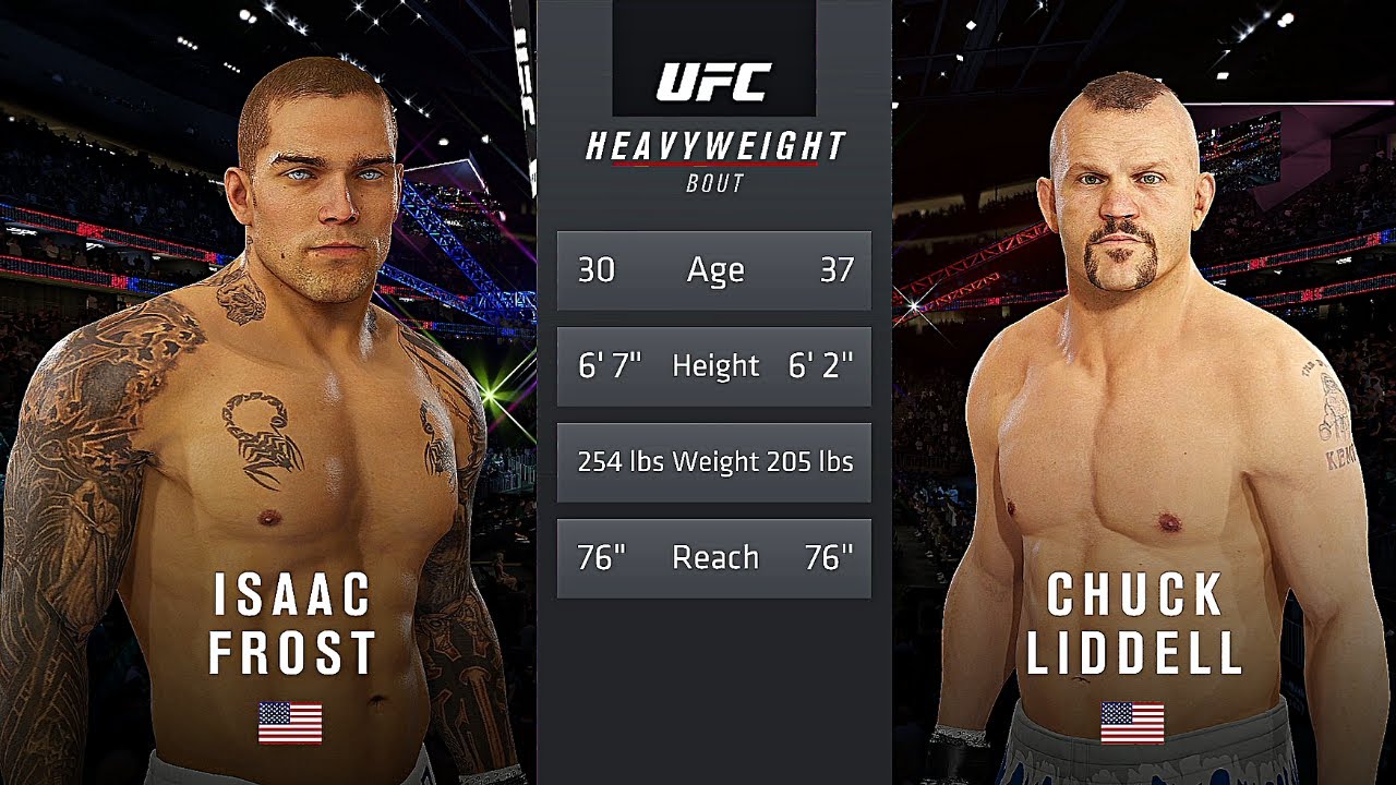 Isaac Frost Vs. Chuck Liddell : UFC 4 Gameplay (Legendary Difficulty ...