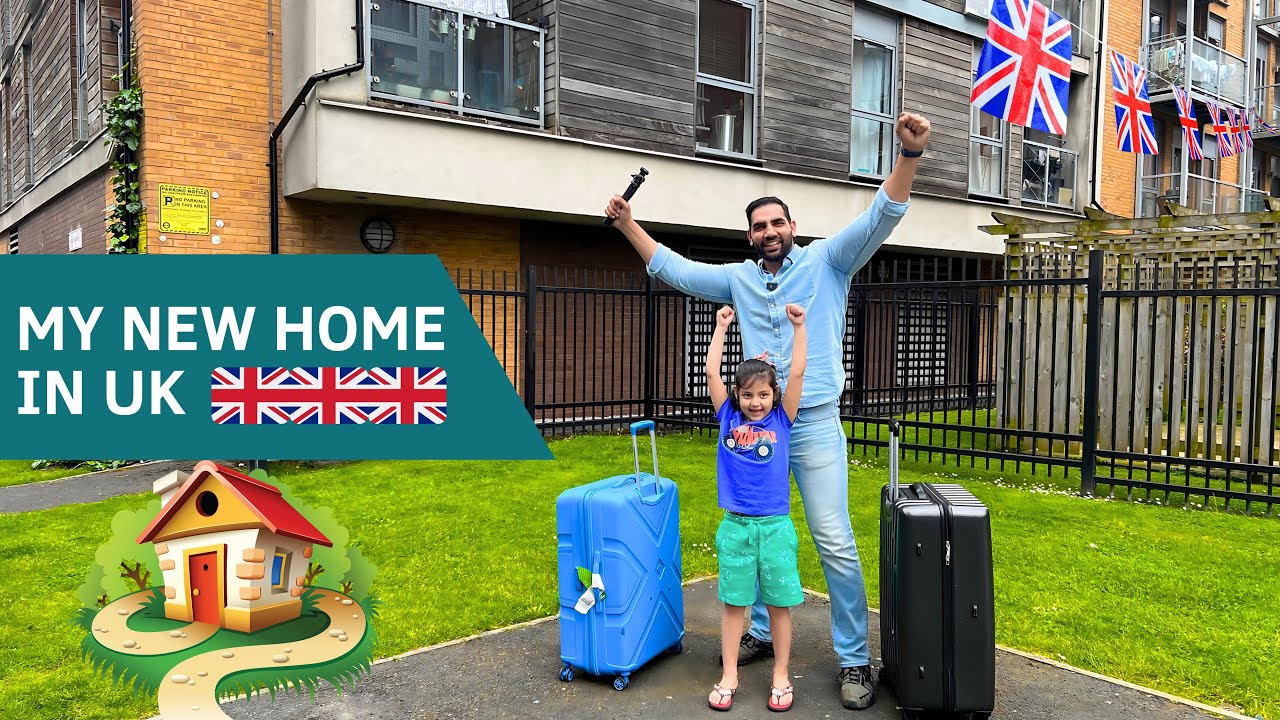My New Home 🏡 in the UK 🇬🇧 | How to Rent a Home in the UK - YouTube