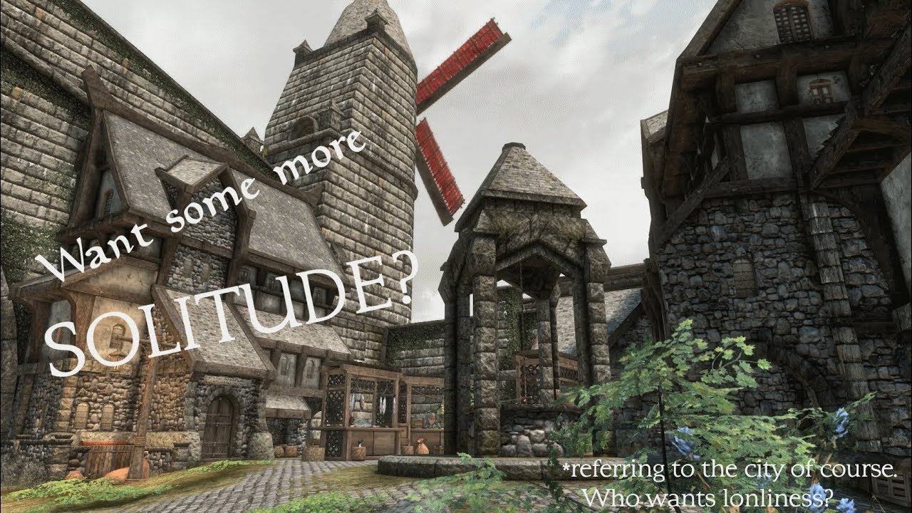Skyrim Holds Mod - Exploring Solitude (pt. 3) - YouTube