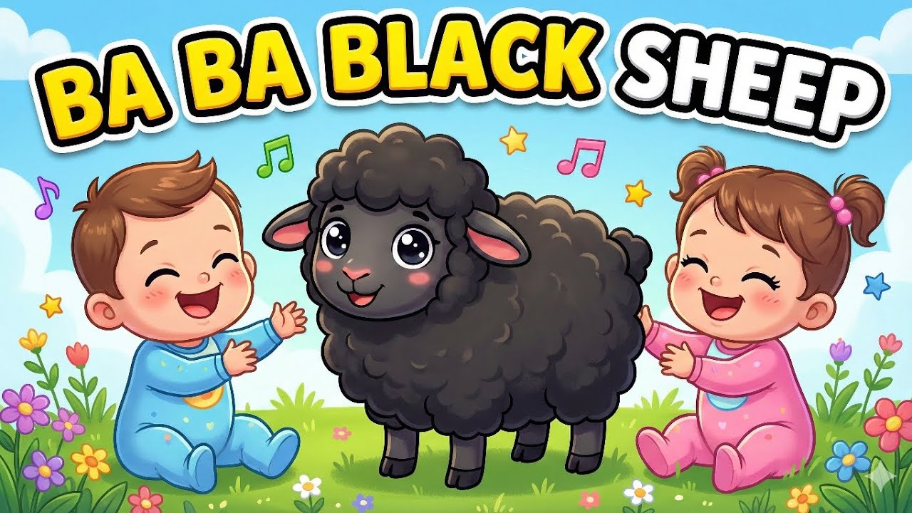 Ba Ba Black Sheep 🐑 | Kids Nursery Rhyme | Baby Songs in English - YouTube